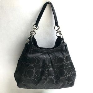 Coach | Bags | Coach Maggie Mia Signature Outline Canvas Leather ...
